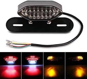 Motorcycle LED Brake Tail Lights|License Plate Light|Turn Signals|LED ...